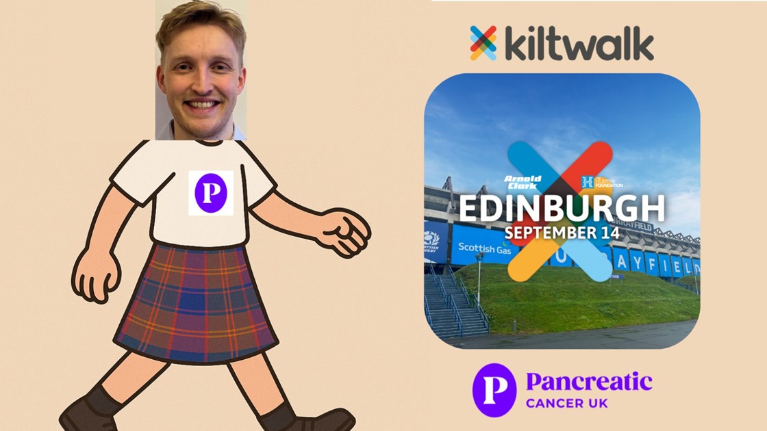 Tom Steiner is fundraising for Pancreatic Cancer UK