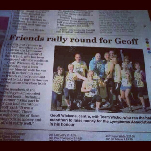 Lisa Bray is fundraising for Lymphoma Action