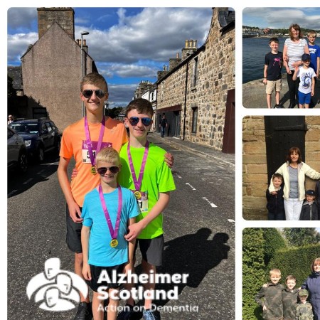 Euan Bruce is fundraising for Alzheimer Scotland