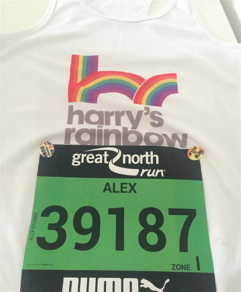 Alex Stobbs is fundraising for Harrys Rainbow