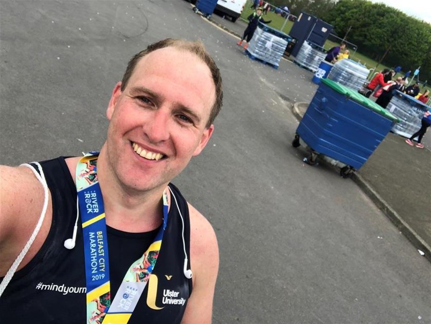 Andrew Neill is fundraising for Ulster University