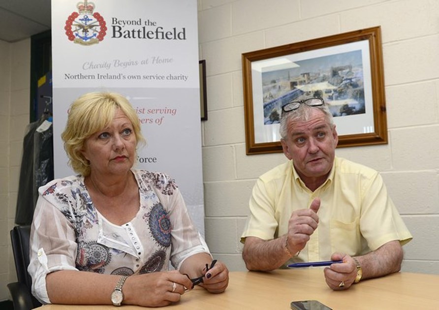 James Girvan is fundraising for Beyond the Battlefield NI