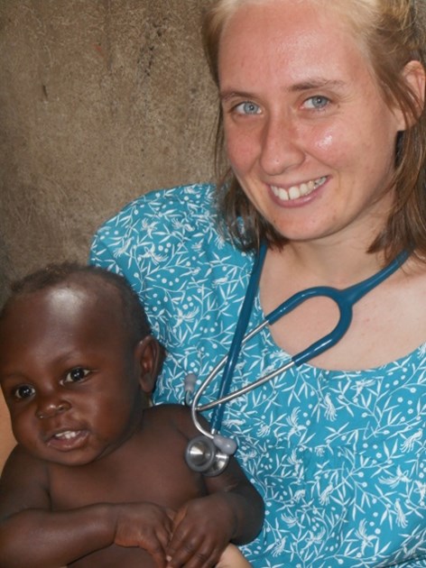 Rebecca Jones is fundraising for Friends of Kiwoko Hospital