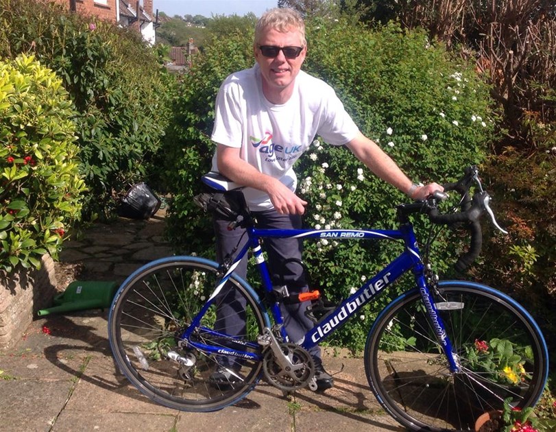 Charles Sheldon is fundraising for Age UK East Sussex