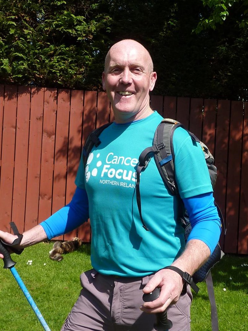 Mark Brotherston is fundraising for Cancer Focus Northern Ireland