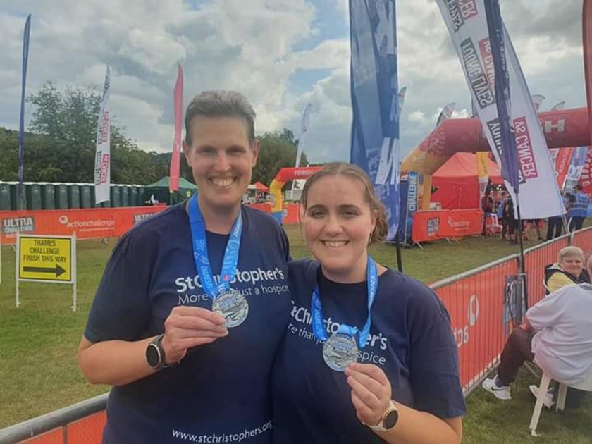 Samantha Masson is fundraising for St Christopher's Hospice