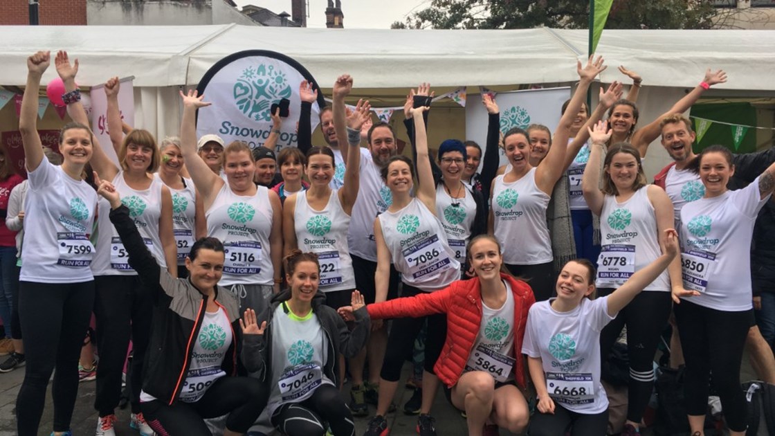 Jenny Muir is fundraising for The Snowdrop Project