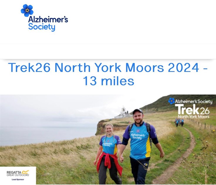 Amanda Roper is fundraising for Alzheimer's Society