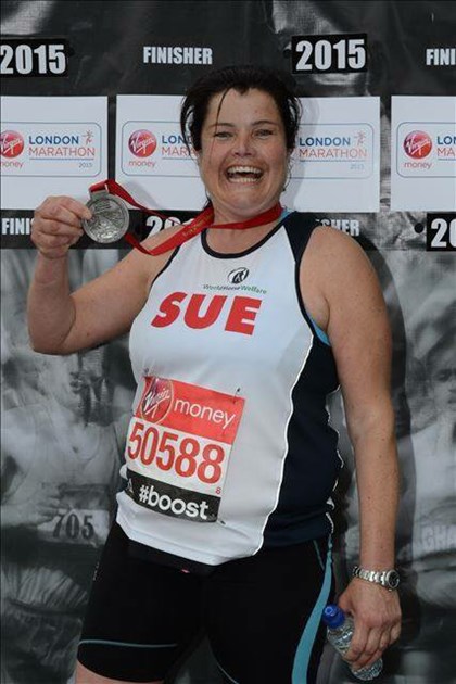 Sue Cross is fundraising for World Horse Welfare