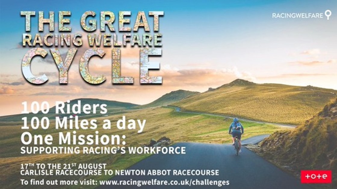 Jamie Insole is fundraising for Racing Welfare