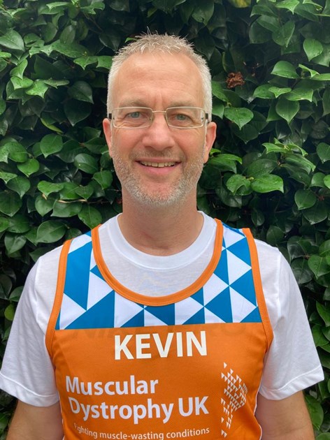 Kevin Martin is fundraising for Muscular Dystrophy UK