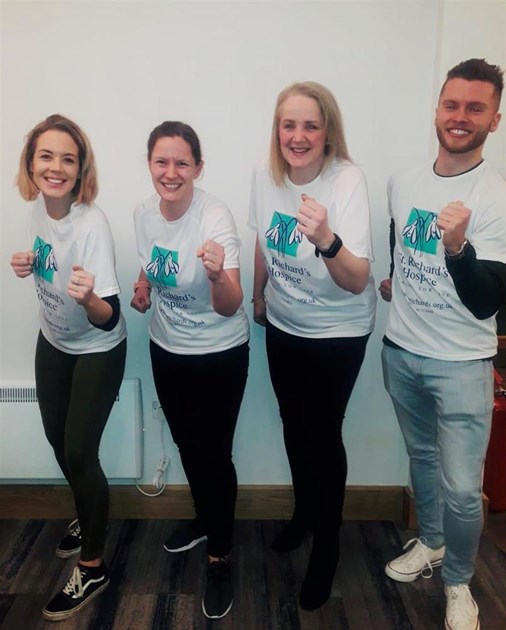 Kane Edwards is fundraising for St Richard's Hospice Foundation