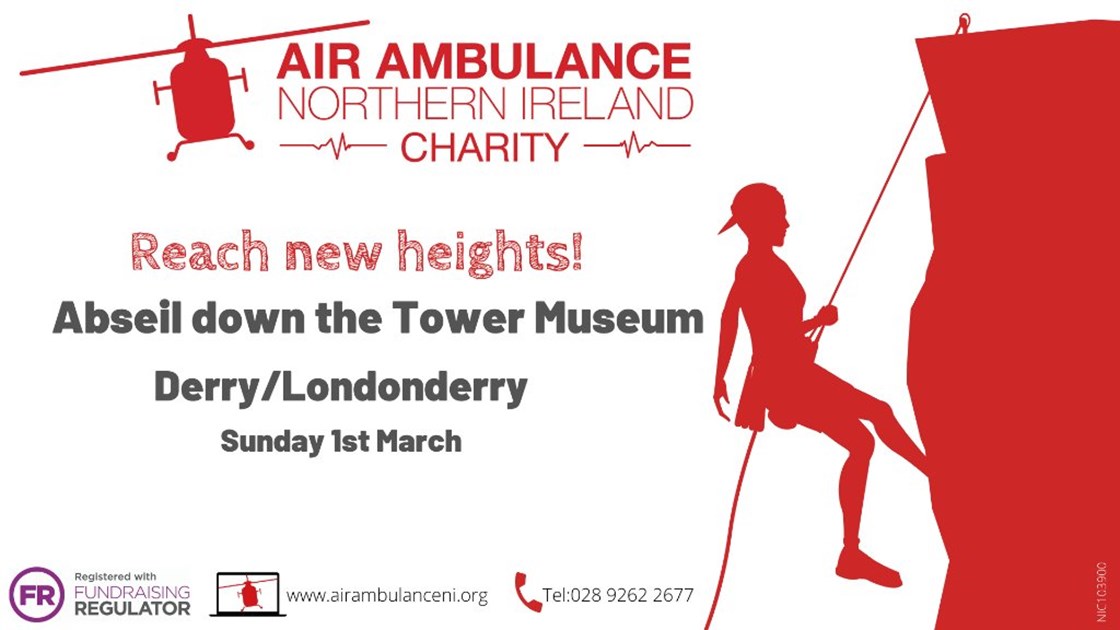 Daniel Muldoon is fundraising for Air Ambulance Northern Ireland