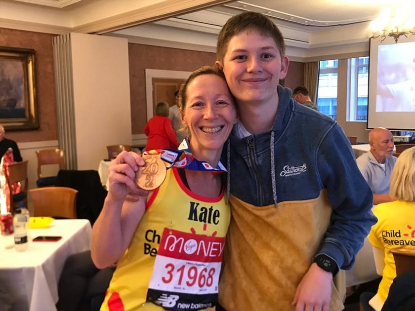 Kate Riley is fundraising for Child Bereavement UK