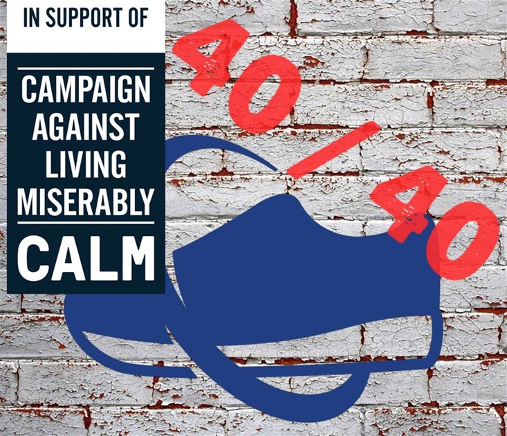 Paul Swanton is fundraising for CALM (Campaign Against Living Miserably)