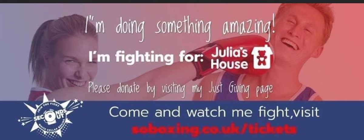 Finn Cooper is fundraising for Julia's House