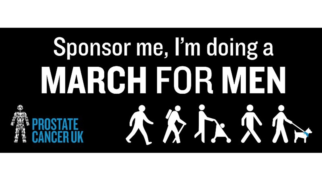 Claire Bushell is fundraising for PROSTATE CANCER UK