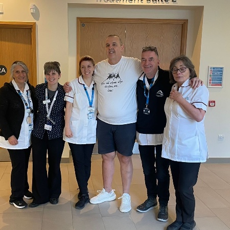 ANDREW MANSELL is fundraising for Macmillan Cancer Support