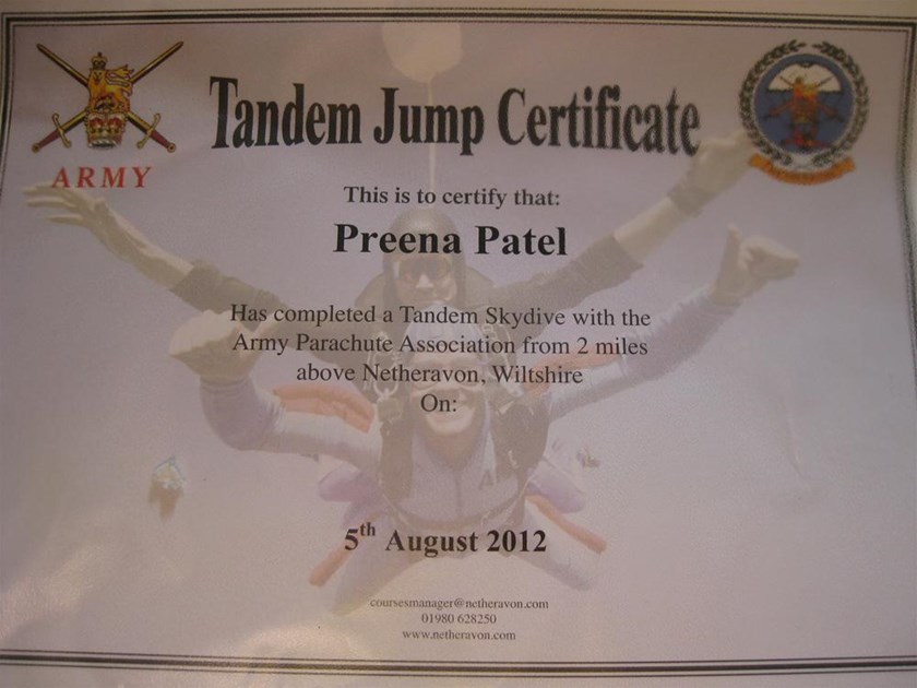 Preena Patel is fundraising for Macmillan Cancer Support