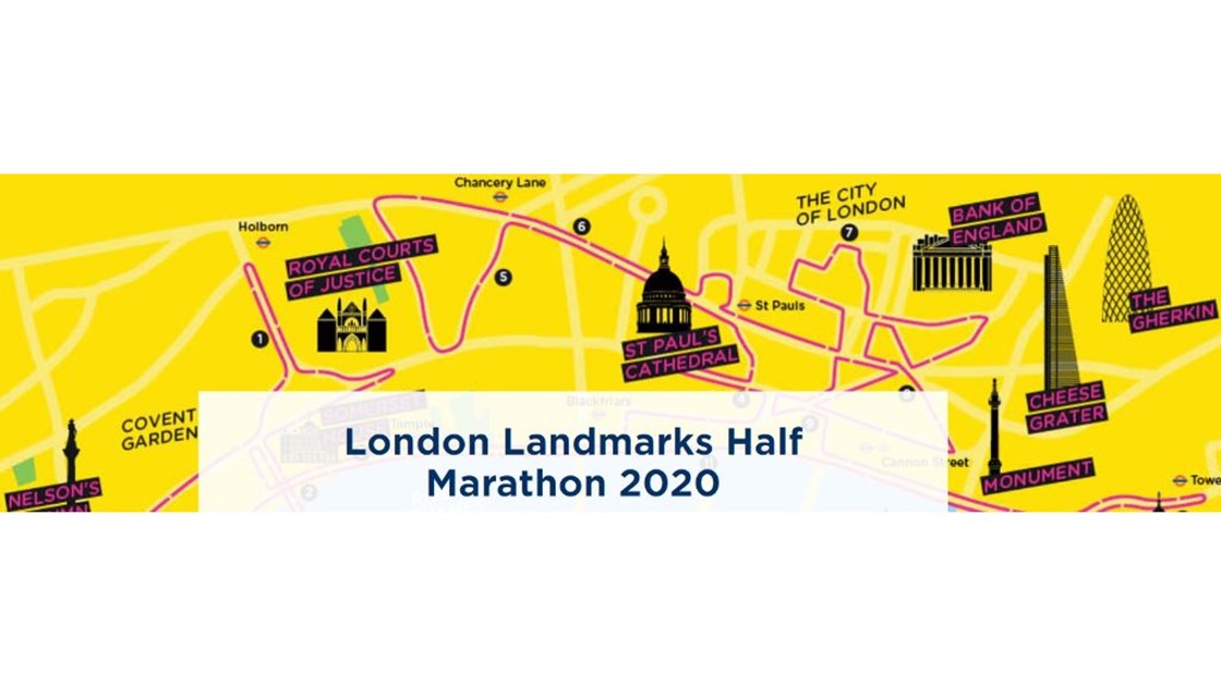 London Landmarks Half Marathon 2020 - JustGiving
