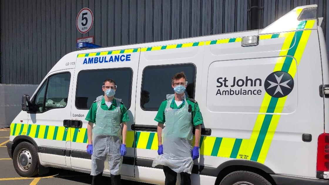 Neil Storey is fundraising for St John Ambulance