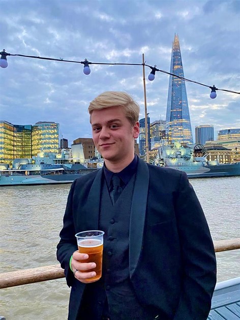 Billy Marsden is fundraising for Teenage Cancer Trust