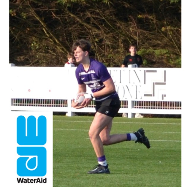 Rowan Parrington is fundraising for WaterAid