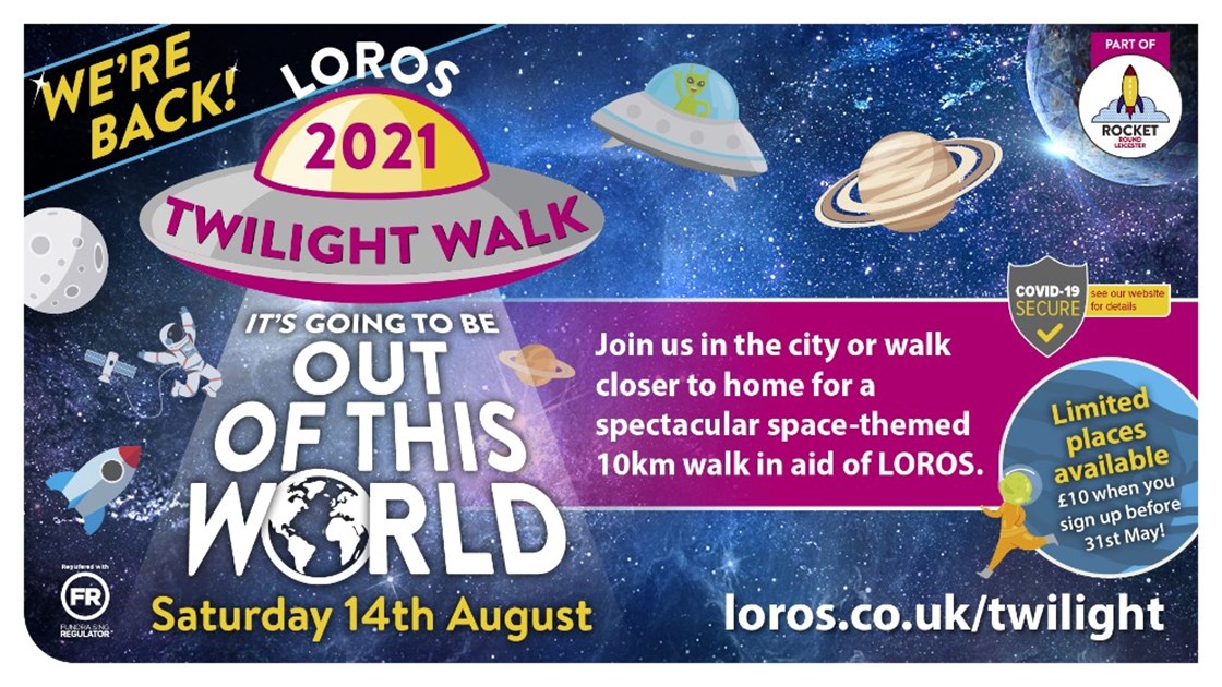 Twilight Walk 2021 Justgiving