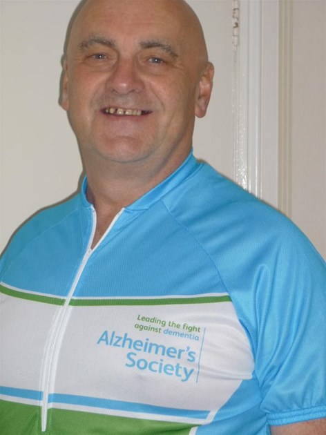 clive jones is fundraising for Alzheimer's Society