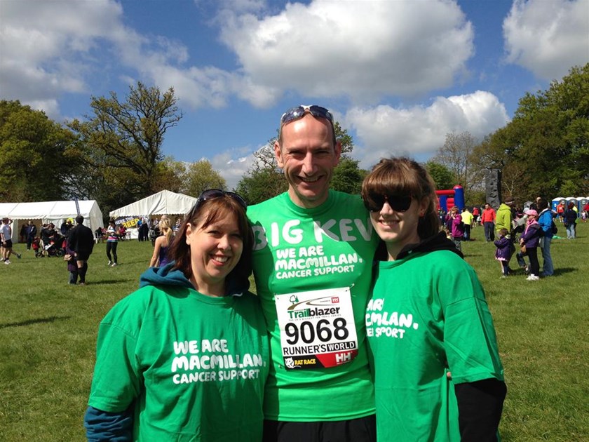 Kevin Caple is fundraising for Macmillan Cancer Support