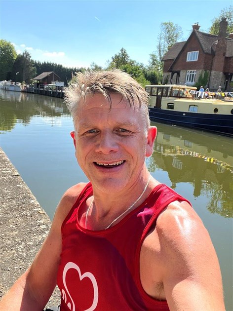 Nigel Finley is fundraising for British Heart Foundation