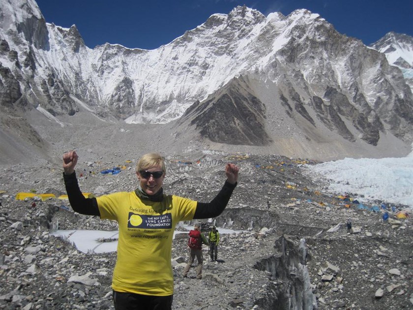 Michelle Stammers is fundraising for Roy Castle Lung Cancer Foundation