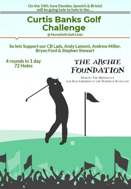 bryan Ford is fundraising for The ARCHIE Foundation Tayside