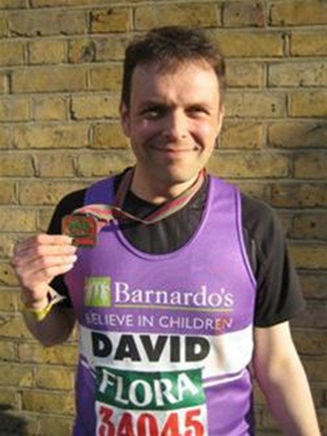 David Bassom is fundraising for Barnardo's