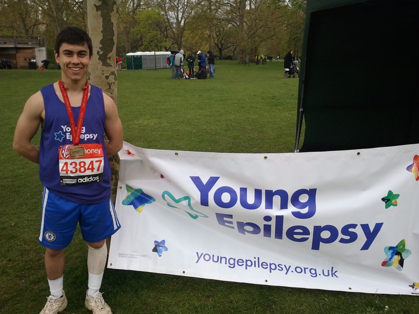Charlie Holmes is fundraising for Young Epilepsy