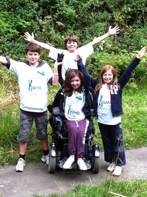 Millie Hawes is fundraising for The SMA Trust