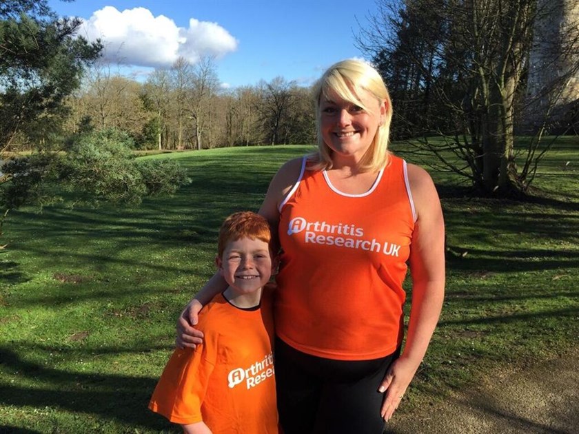 Kelly Collier is fundraising for Arthritis UK