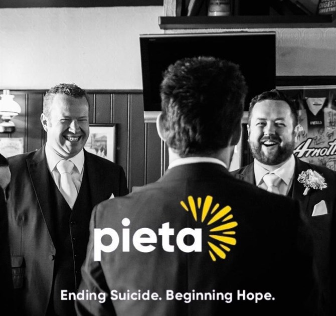 Eoin McCann is fundraising for Pieta