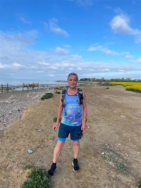 Nick Cronin is fundraising for Moorfields Eye Charity