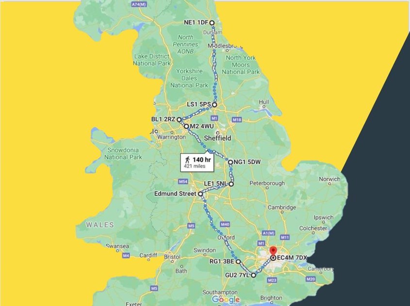 Gateley Legal Manchester is fundraising for THE CHRISTIE CHARITY