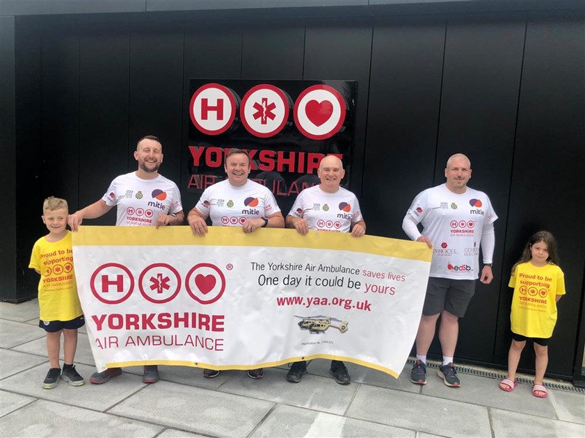 24 For 24 is fundraising for Yorkshire Air Ambulance Charity