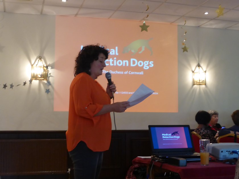 Catriona Rayner is fundraising for Medical Detection Dogs
