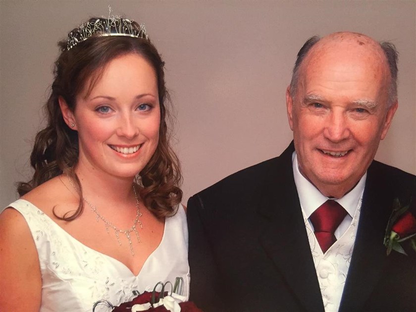 Jaime Hawkey is fundraising for Dementia UK