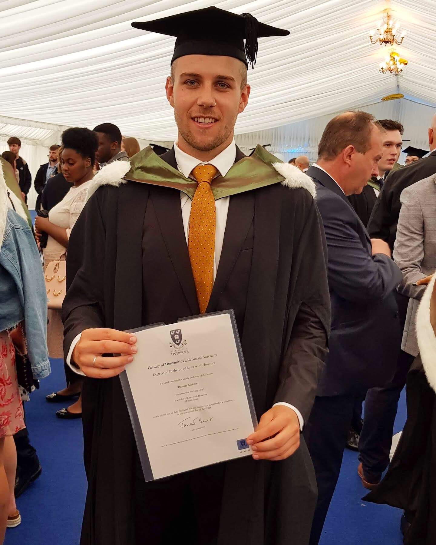 Tom Atkinson is fundraising for Alzheimer's Society