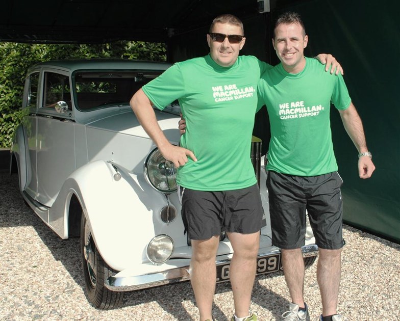 Sean Kerry is fundraising for Macmillan Cancer Support