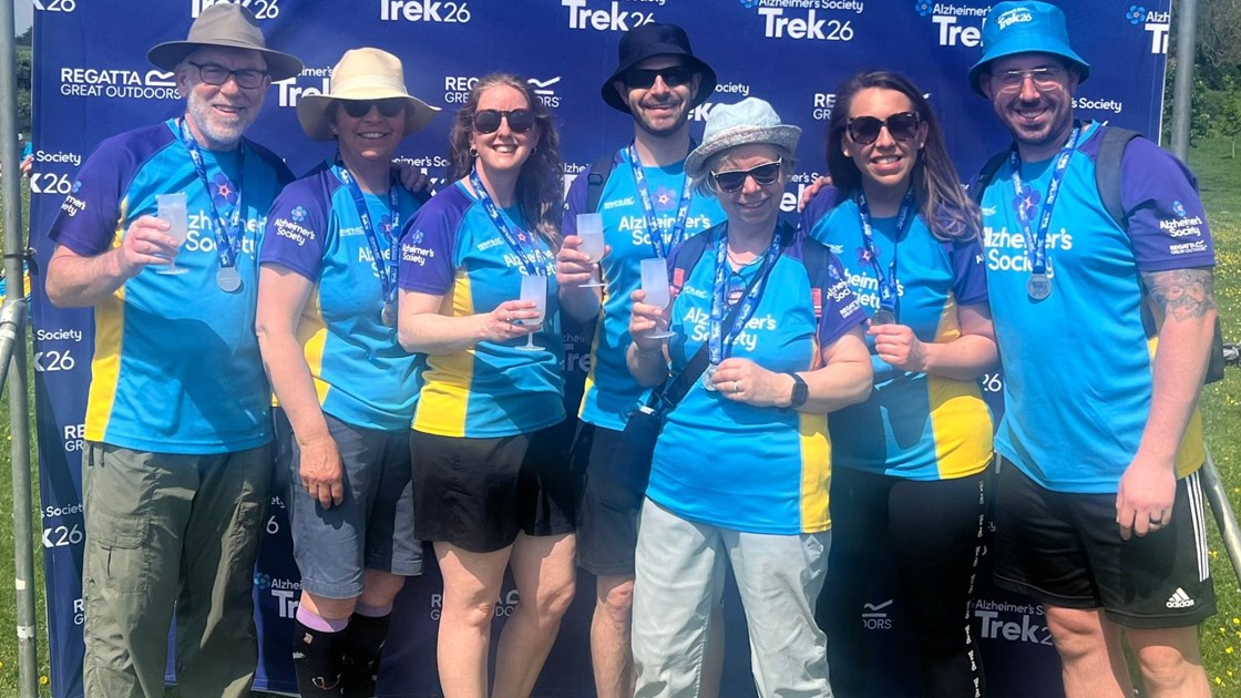 Ben Darkin is fundraising for Alzheimer's Society