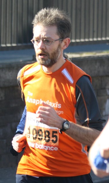 Tim Moss is fundraising for Anaphylaxis UK