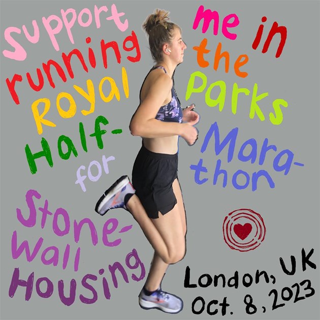Isabel Evans is fundraising for Stonewall Housing