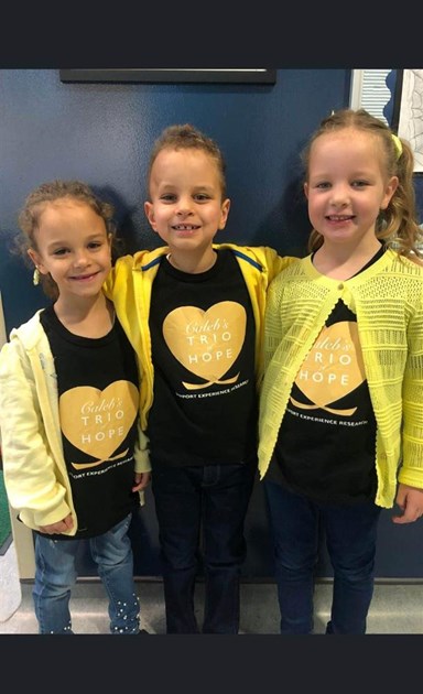 Caroline Sherry is fundraising for Caleb's Trio of Hope
