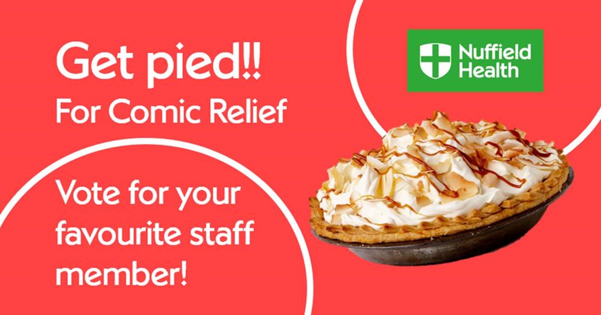 Nuffield Health Rubery is fundraising for Comic Relief
